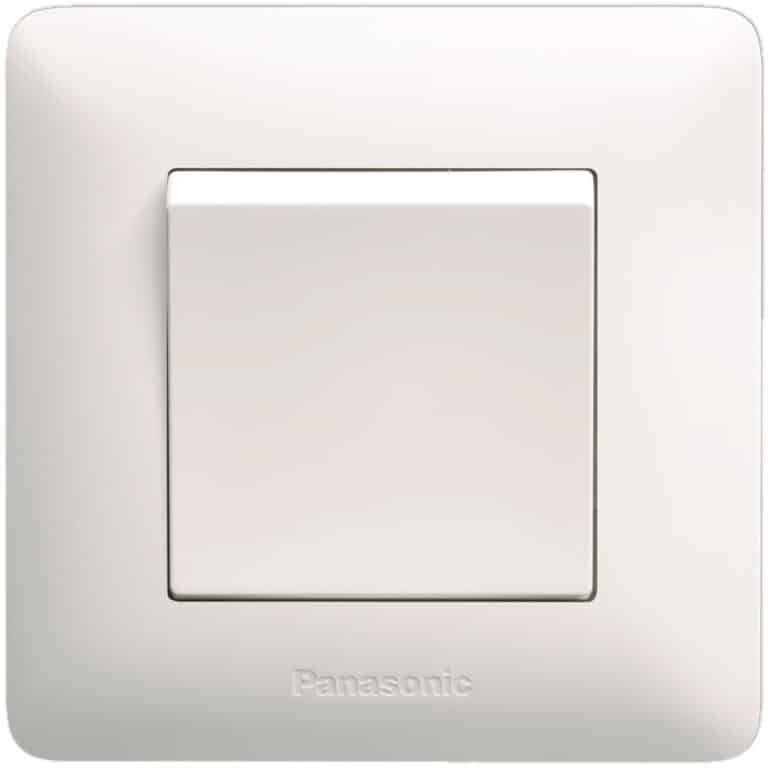 1G 2-Way Switch-White - Panasonic Light Switch - Ecolux
