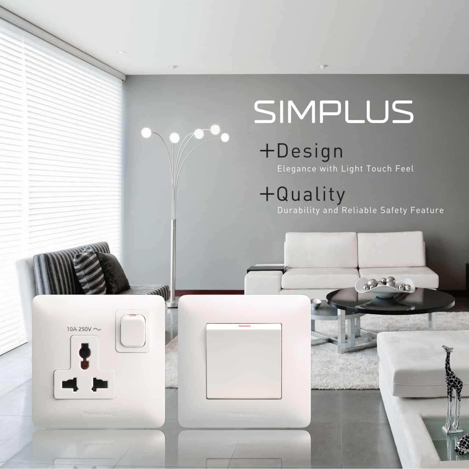 Panasonic Switches and Sockets - Ecolux