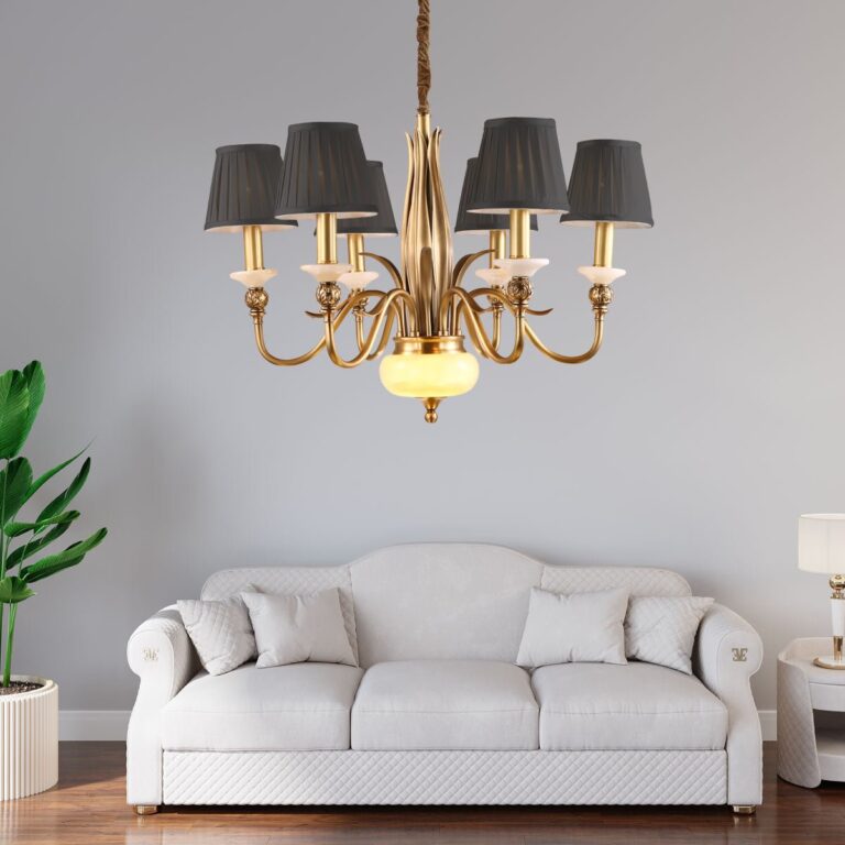 Midnight Glow Chandelier-3945-6 - Ecolux